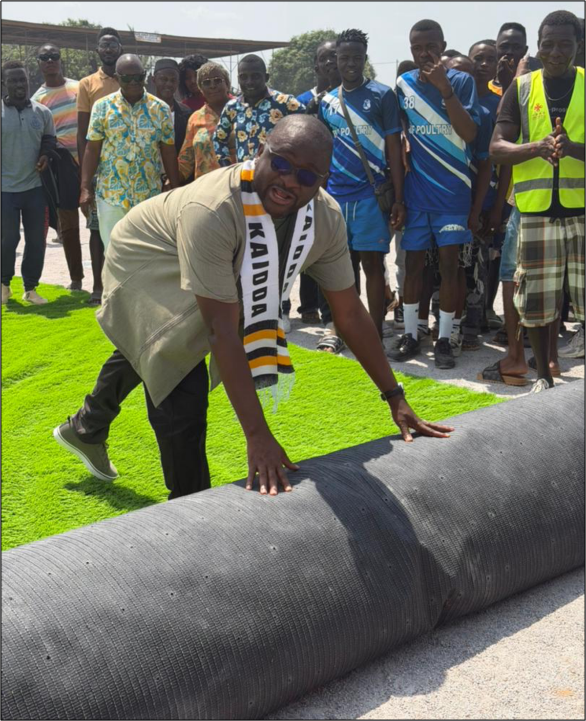 Kailahun Town Chief pours libation as Dr Saffa Abdulai funds artificial ...